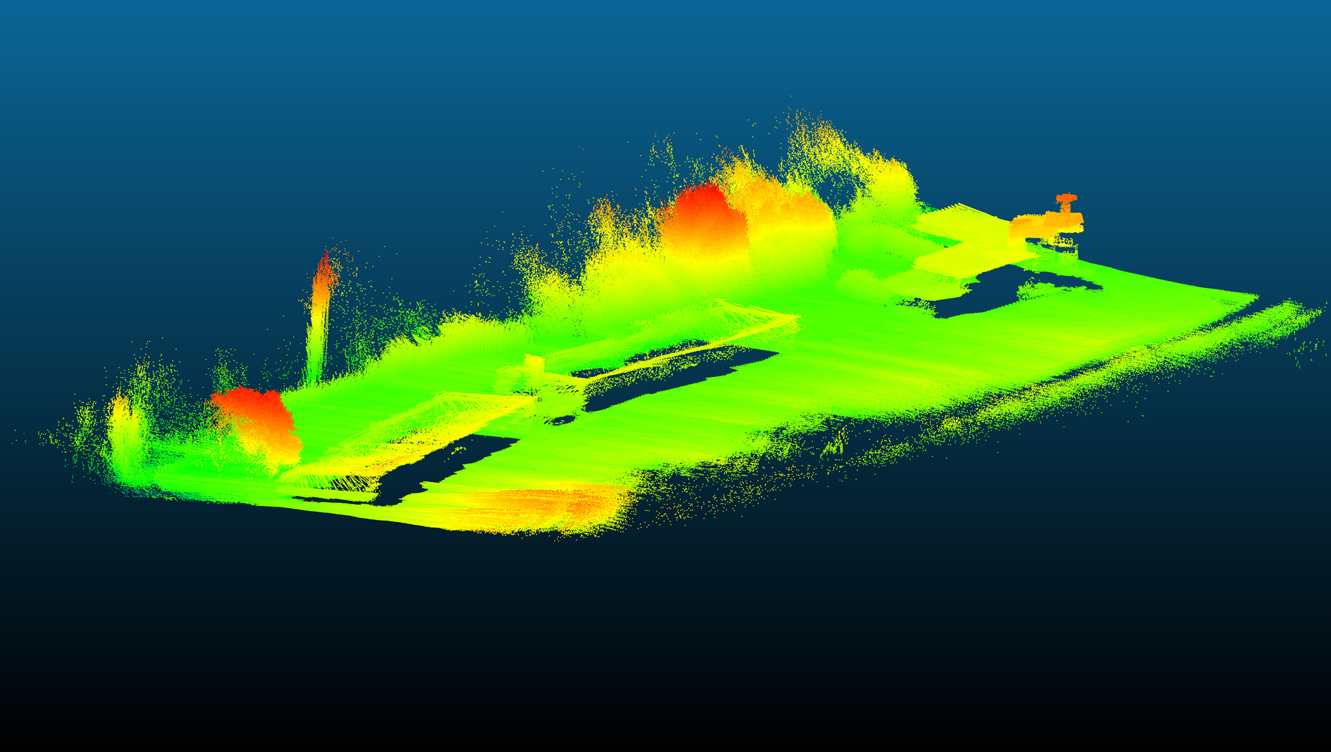 Nuage de points - LiDAR pour drone OnyxScan Nuage de points - LiDAR pour drone OnyxScan
